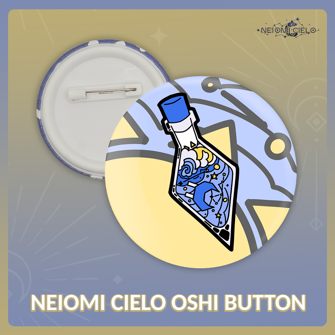Neiomi Cielo Oshi Button | lucid Multimedia