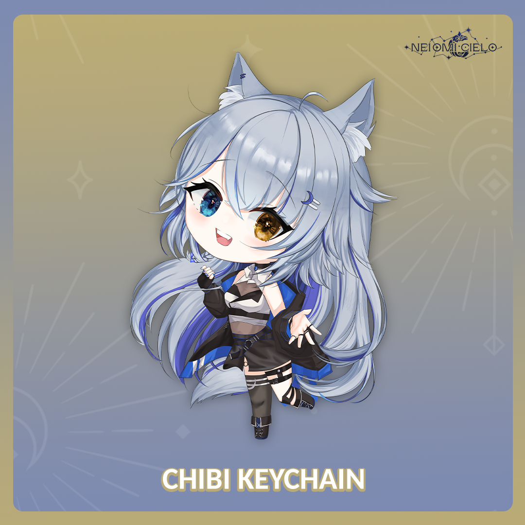 Neiomi Cielo Chibi Keychain | lucid Multimedia