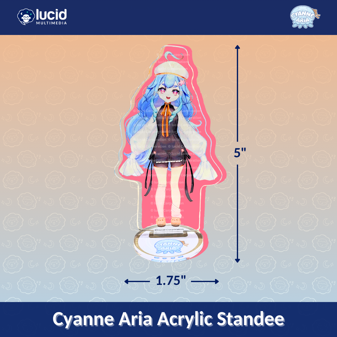 Cyanne Aria Acrylic Standee | lucid Multimedia