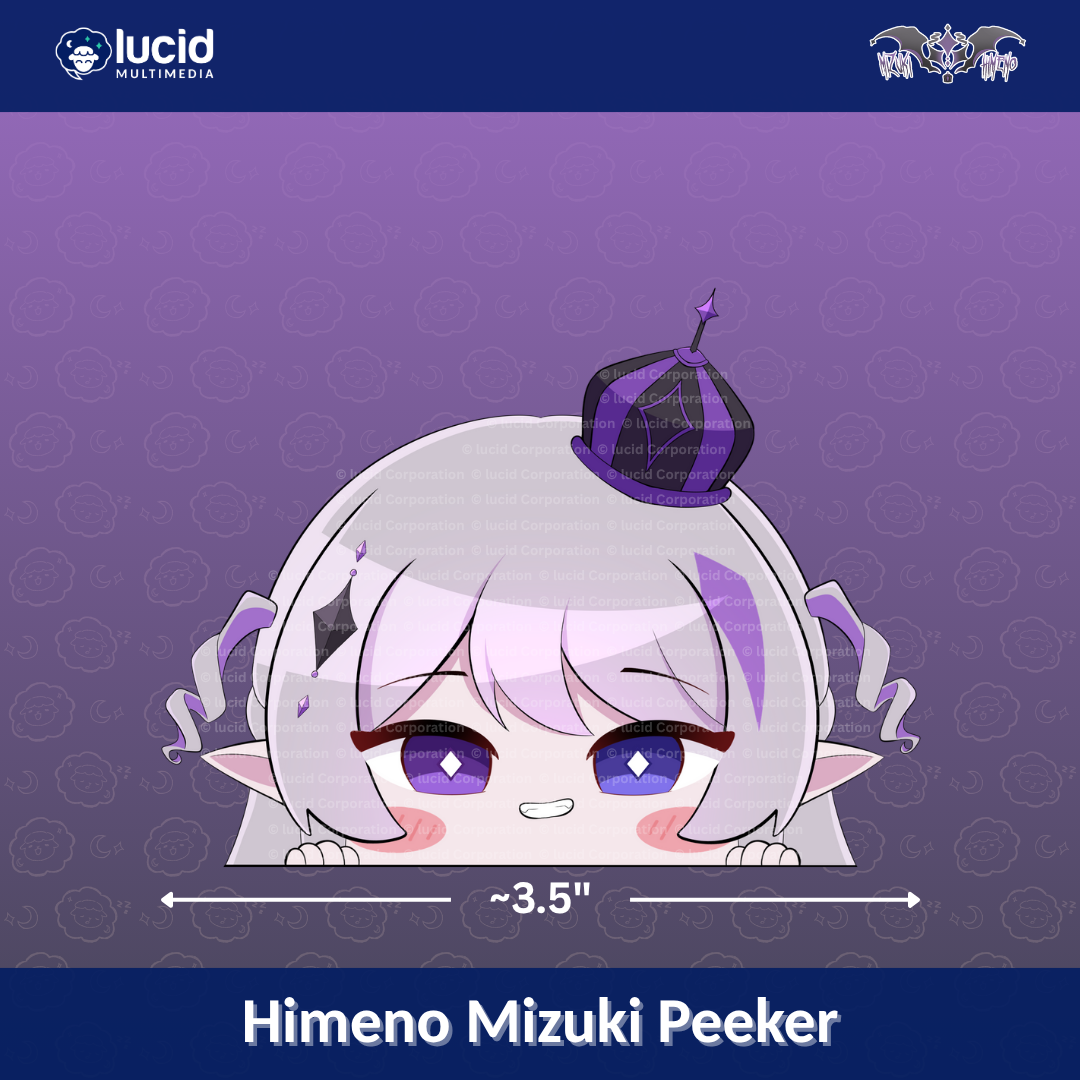 Himeno Mizuki Peeker Sticker | lucid Multimedia